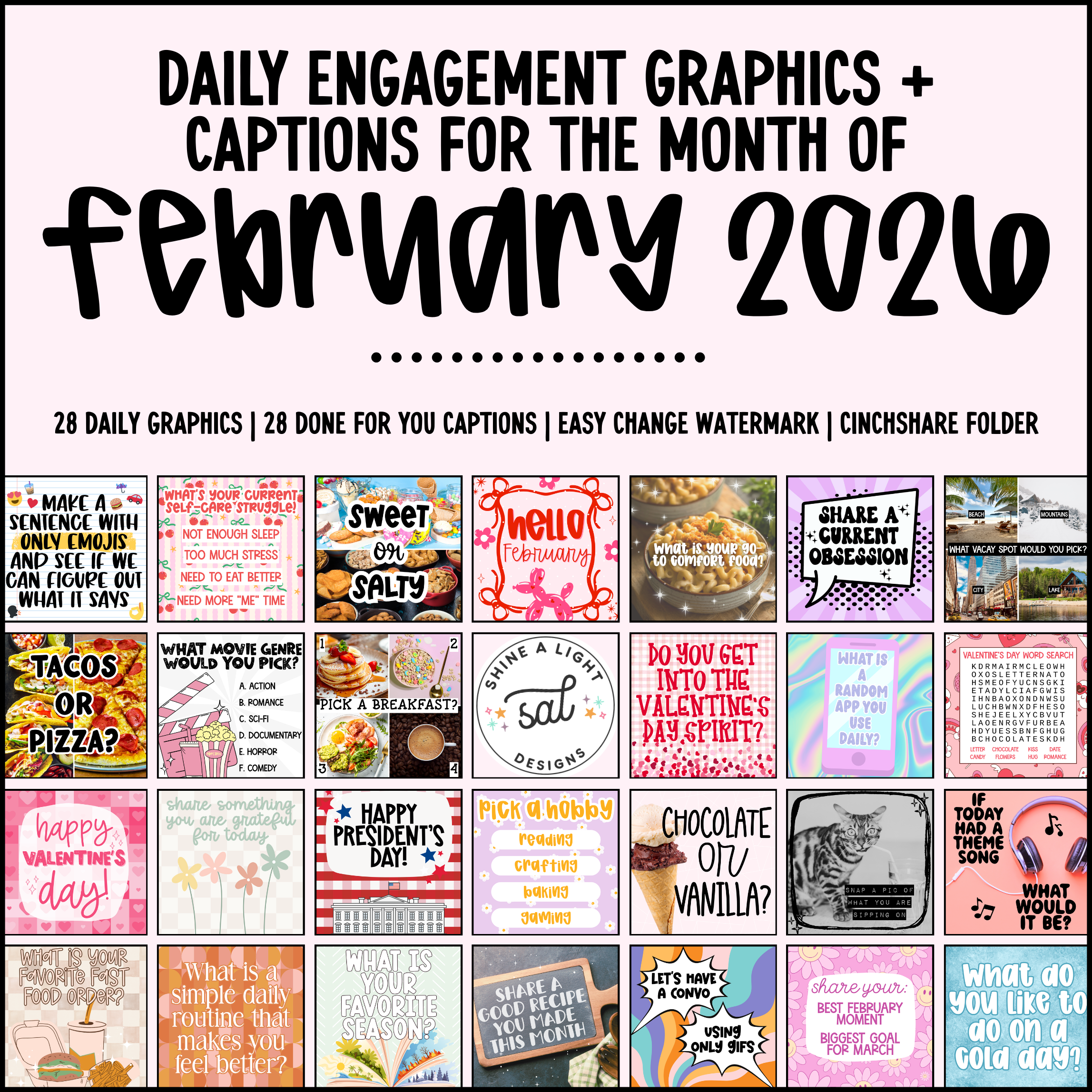 February 2026 Generic Engagement with SAL Easy Change Watermark – Shine ...