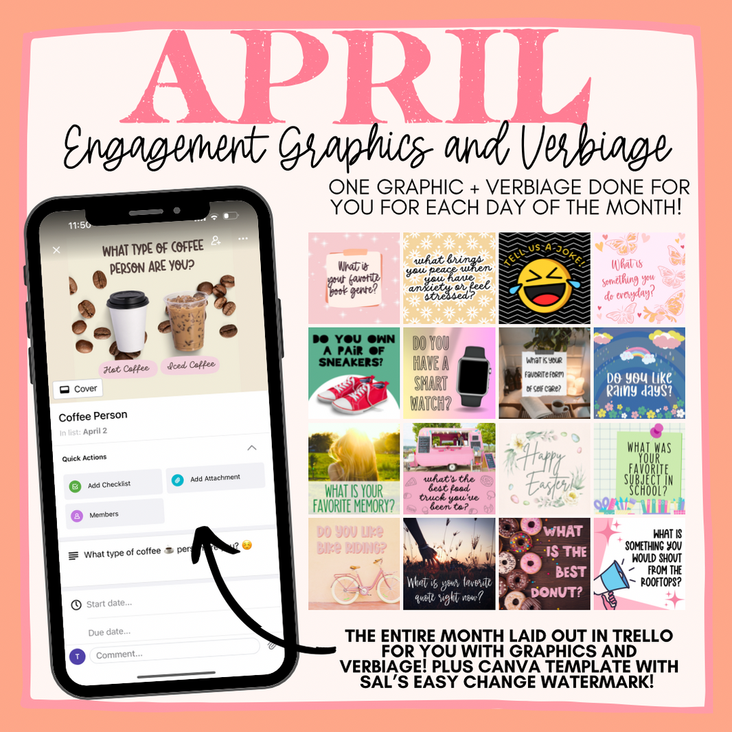 Monthly Engagement Bundles (Graphics + Verbiage) – Shine A Light ...